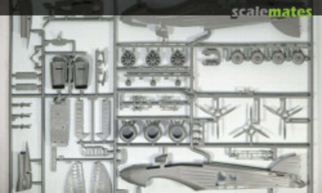 Contents for SM.79 I Serie, Italeri 1261 (2006) - In-box reviews