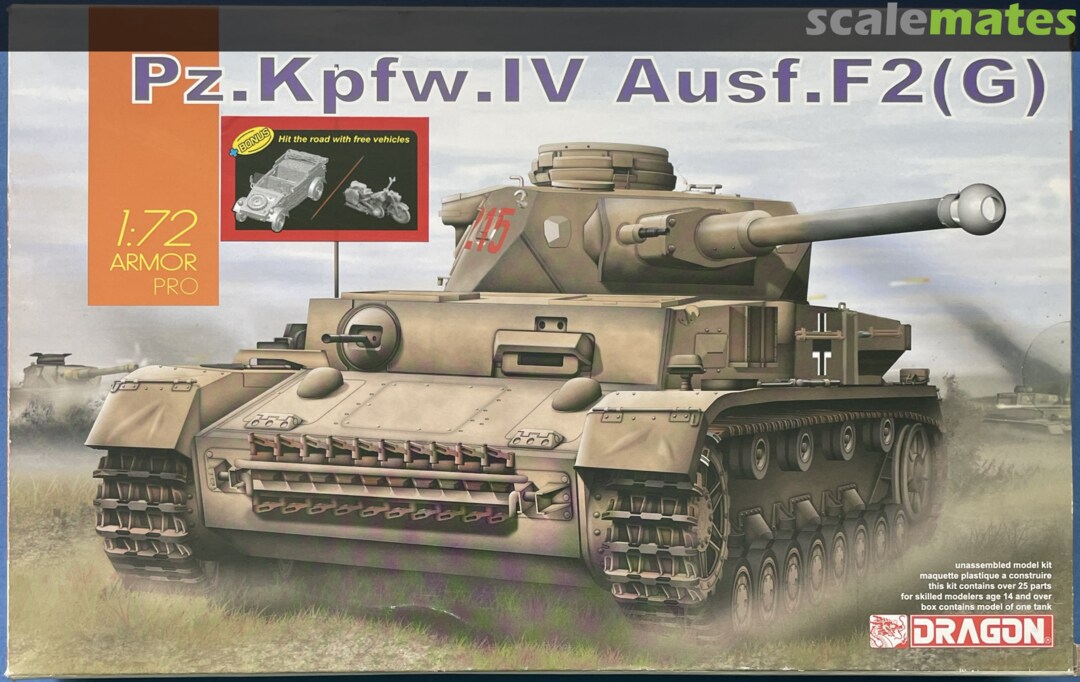 Pz.Kpfw. IV Ausf. F1 (F), Dragon 7560 (2017)
