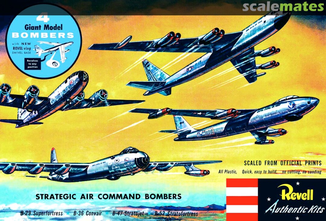 Boeing B-47 Stratojet, Revell Japan H-140 (1966)