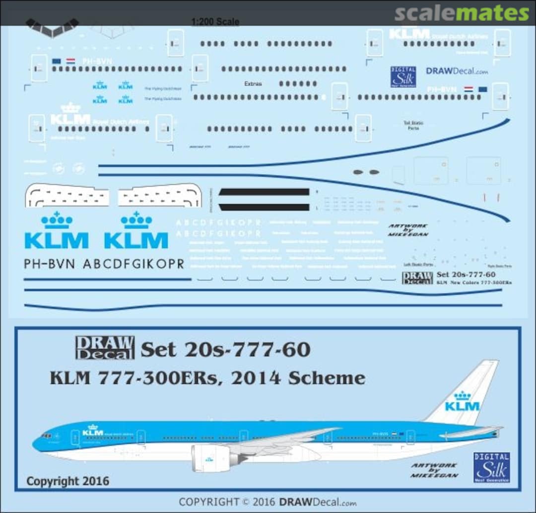 Boeing 777-300/-300ER, Titan Model Kits (2022)