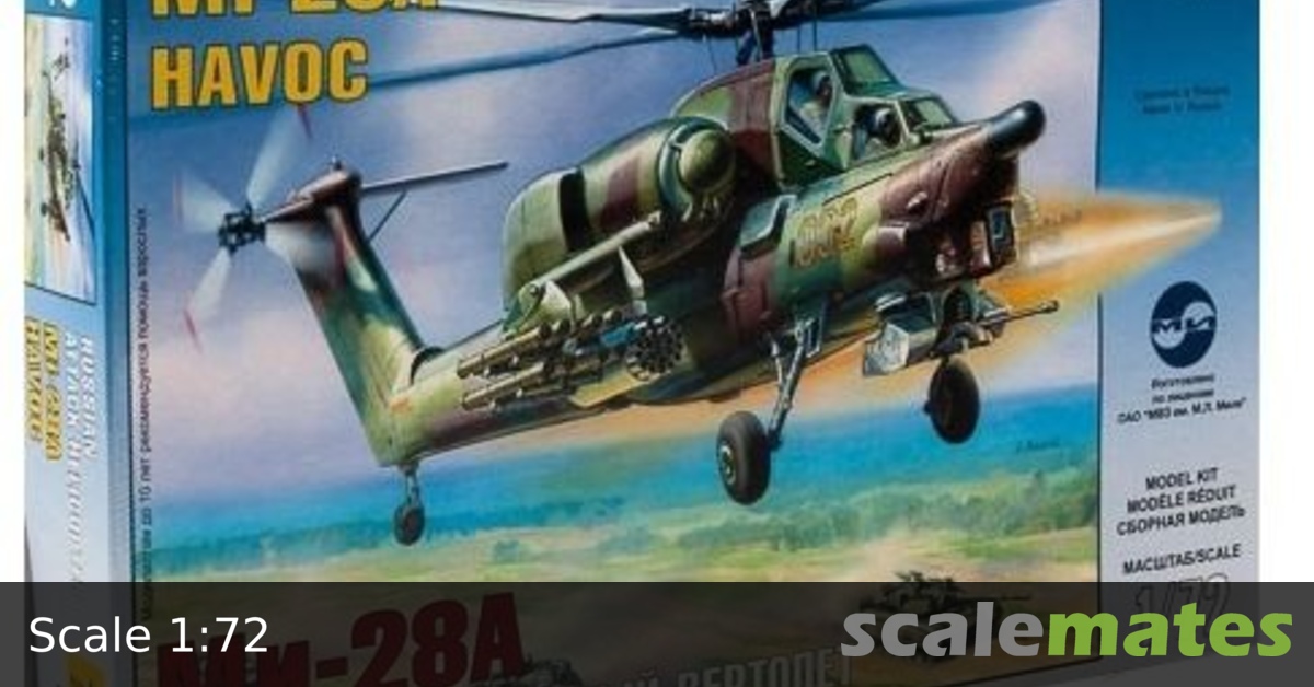 Russian Attack Helicopter Mi-28A Havoc, Zvezda 7246 (2013) - Related