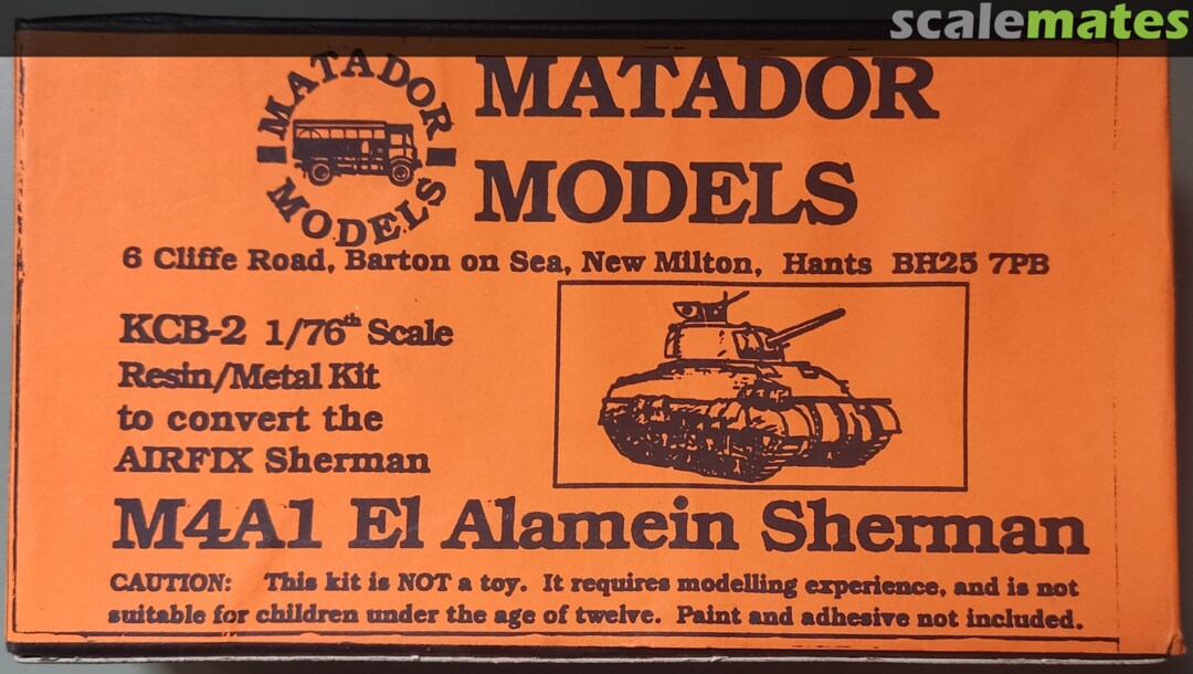 M4 Sherman Mk1, Airfix 01303G (2004) - Related