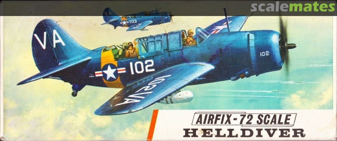 Timeline for Curtiss Helldiver, Matchbox PK-104 (1973) - Timeline