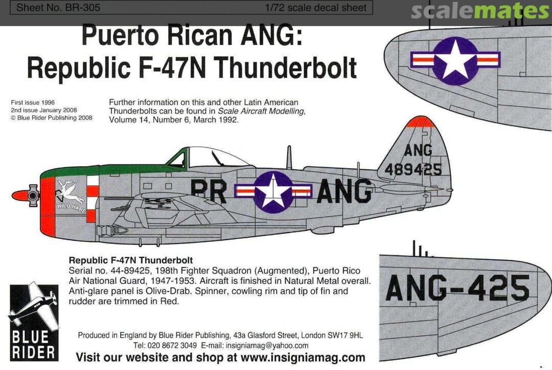 Republic P-47N Thunderbolt, RarePlane (1977)