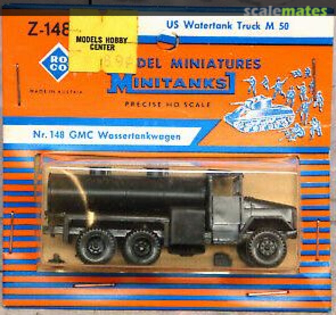 GMC M50 Water Tank Truck, Roco Minitanks Z-148 (196x)