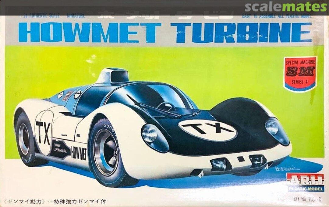 Timeline for Genecon Series No.3 Howmet Turbine, ARII 300 (1969) - Timeline