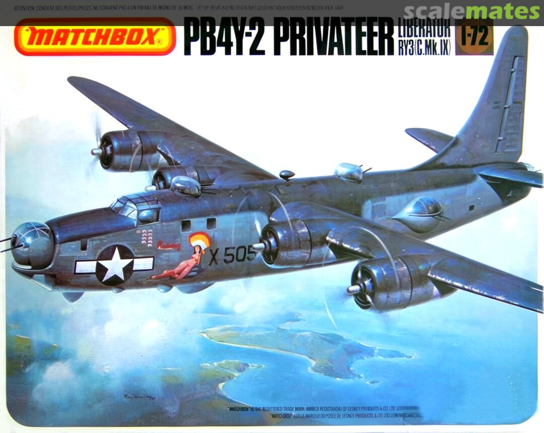 Timeline for PB4Y-2 Privateer, Matchbox PK-606 (1986) - Timeline