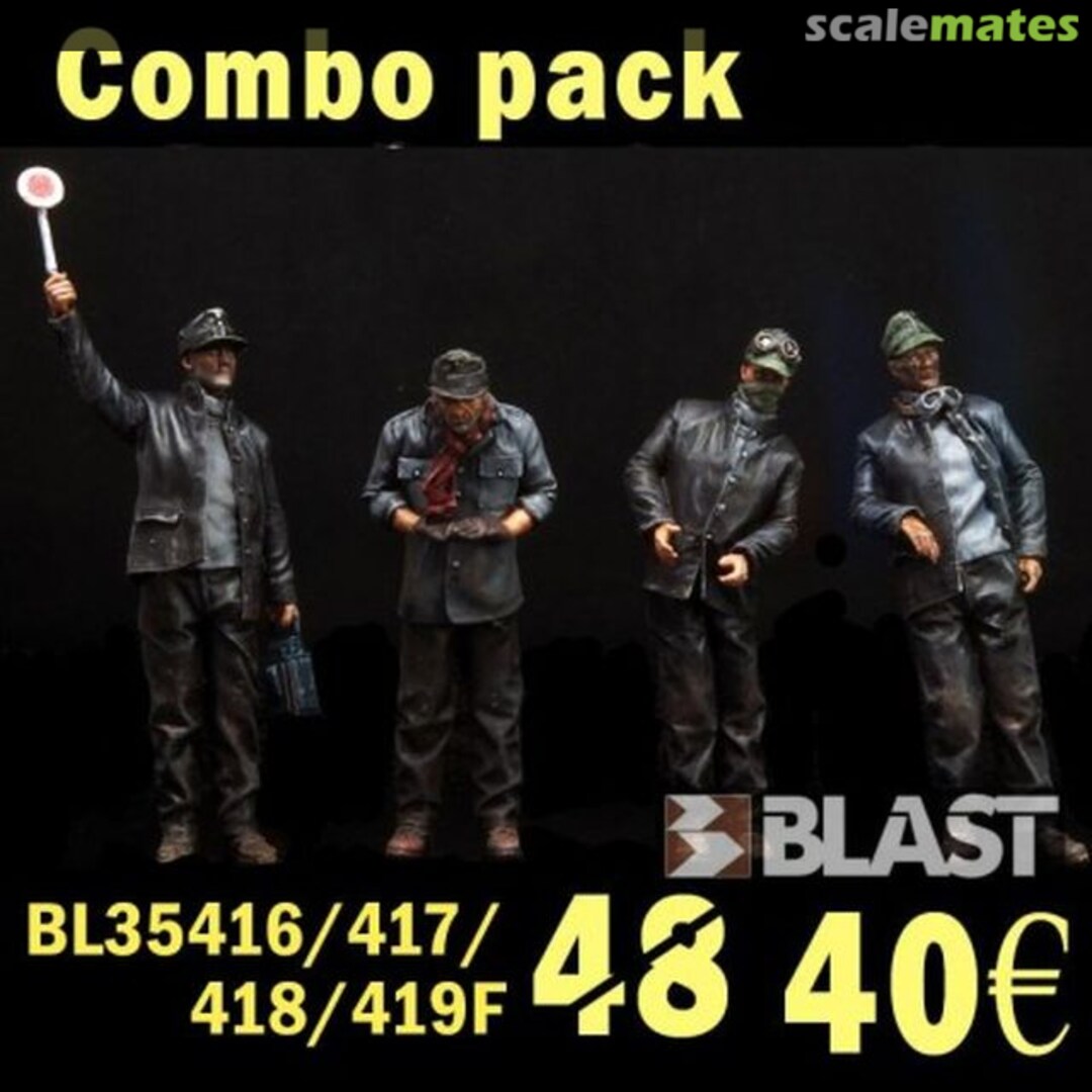 German WWII Locomotive Driver Pack, Blast Models BL35416SL (2022)