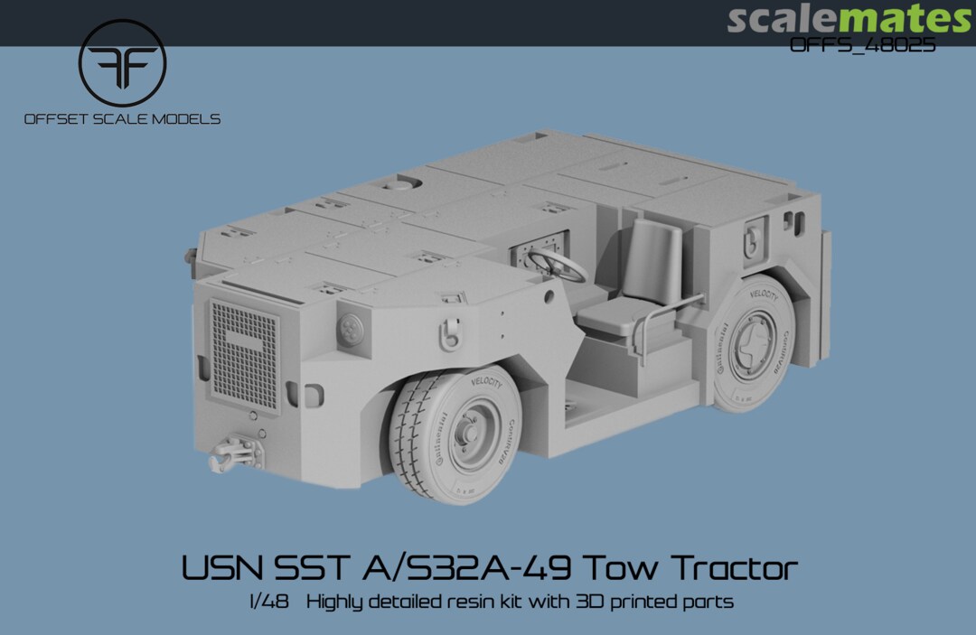 USN SST A/S32A-49 Tow Tractor, Offset Scale Models OFFS_48025 (2023)